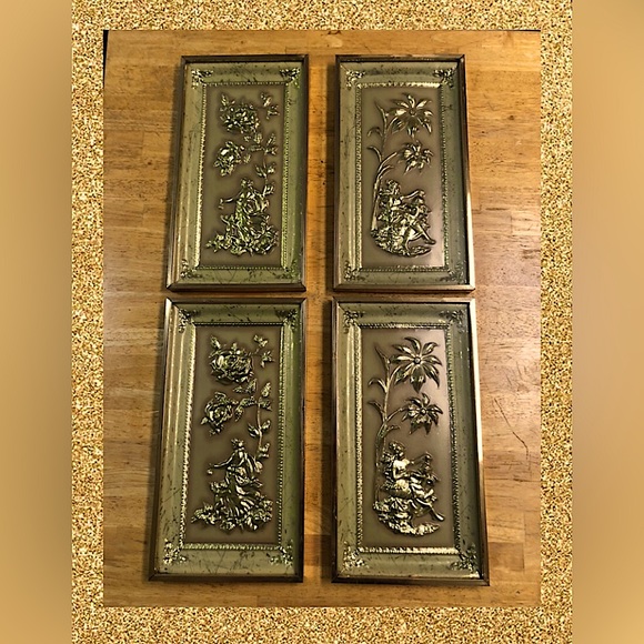 Metal Craft | Accents | Vintage Four Seasons By Metalcraft Spring 3d ...
